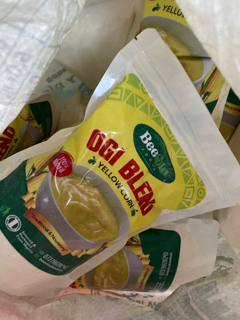 Yellow Ogi/Pap- 500g – Beeola Foods